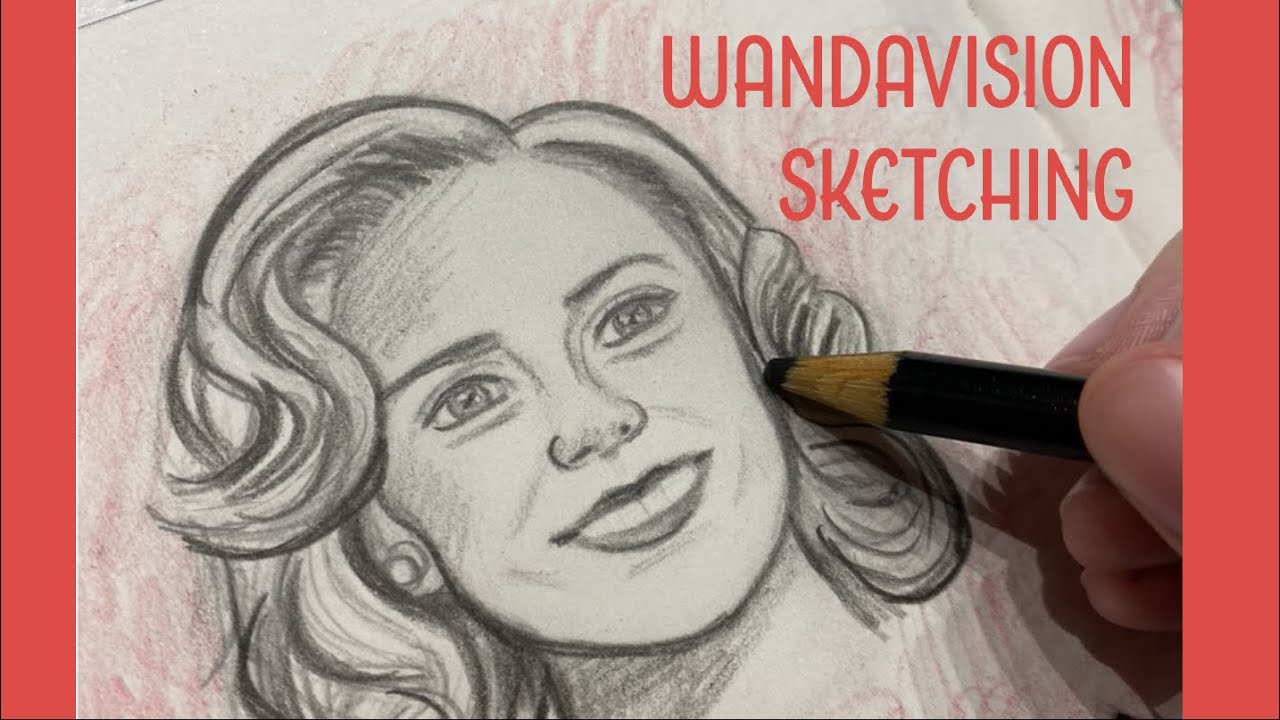 Drawing Wandavision: Every Era of Wanda - YouTube