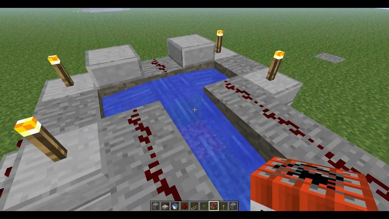 Simple Minecraft Cannon (all versions) (tutorial) - YouTube