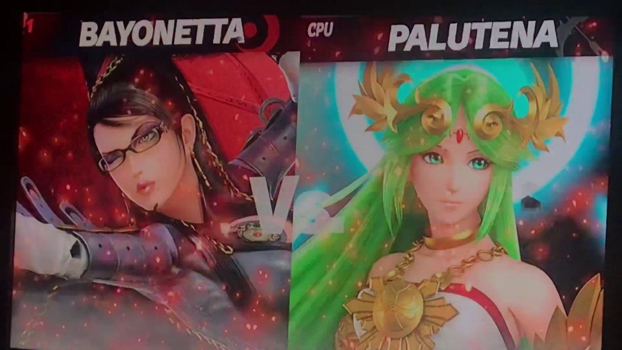 Bayonetta VS Palutena In Smash Ultimate - YouTube