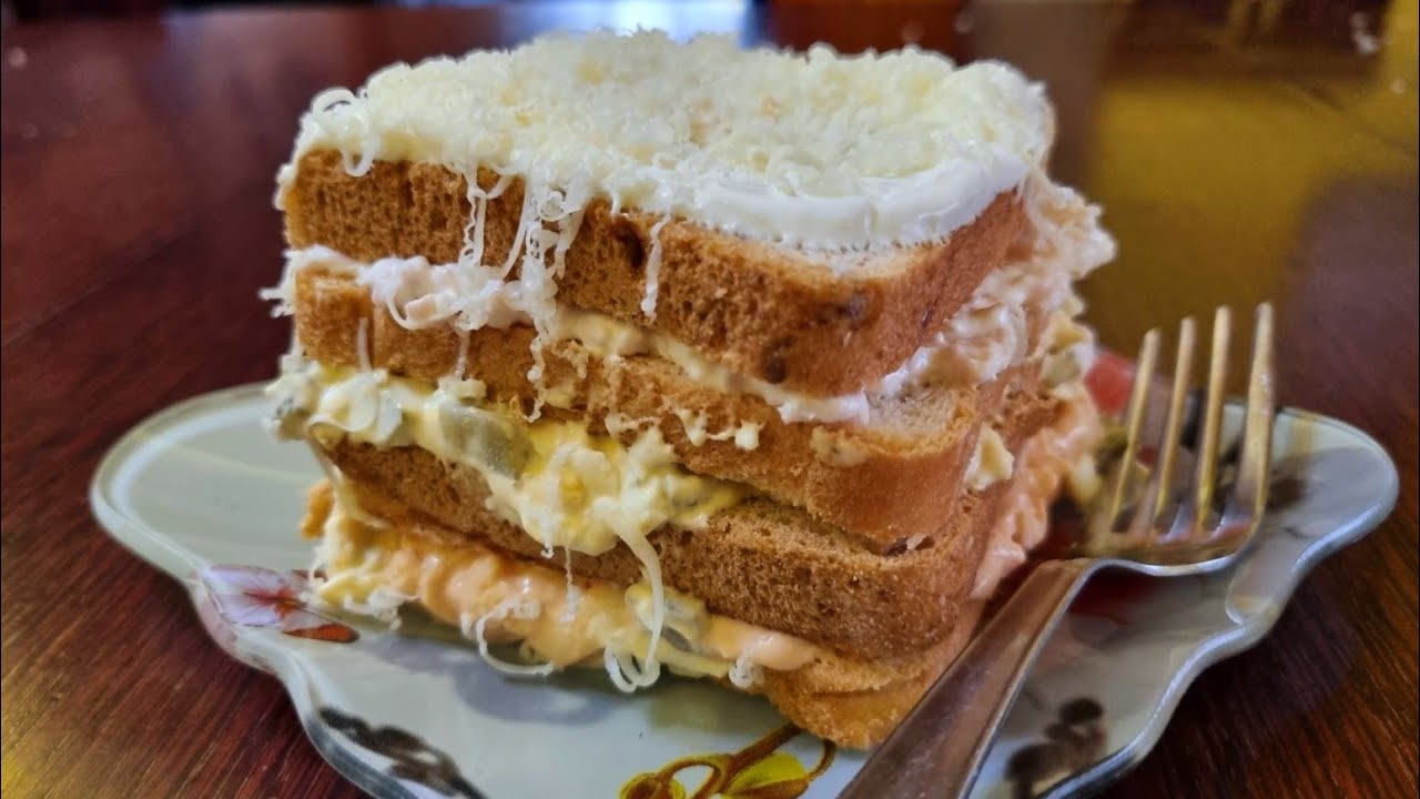 Toast Cake Easy to Make - NO BAKE - YouTube