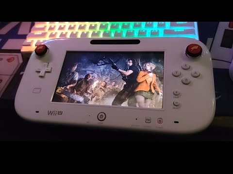 Resident Evil 4 Wii Edition on Wii U Gamepad - YouTube