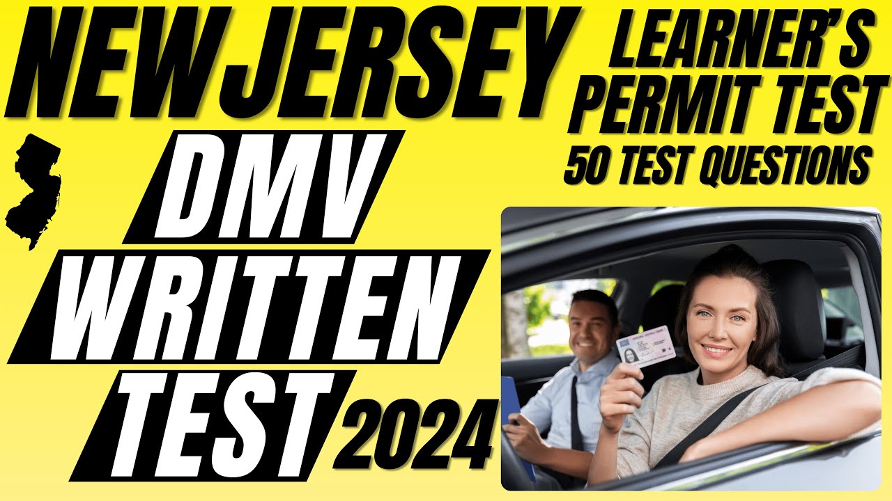 NEW JERSEY DMV Written Test 2024 | NJ DMV Permit Practice Test ...