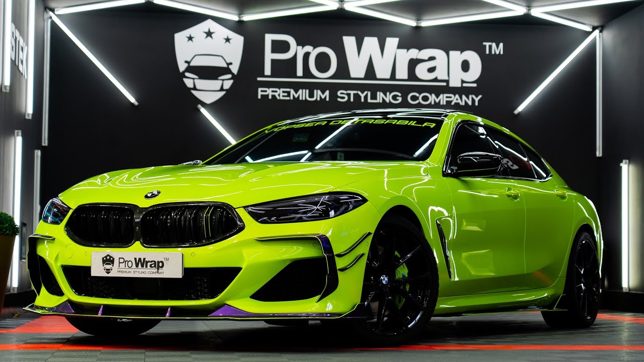 BMW Seria 8 schimbare culoare RAPIDA si COSTURI REDUSE | VOPSEA ...