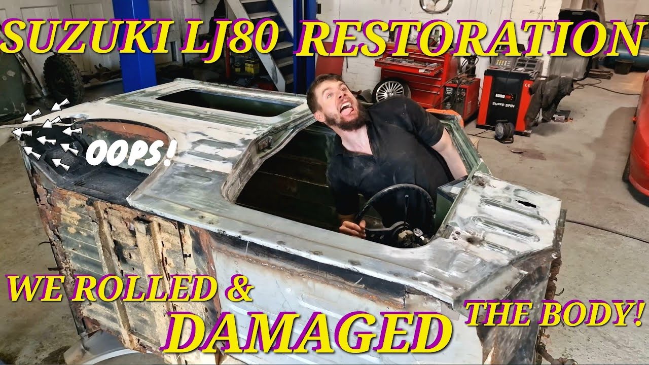 We DAMAGED & ROLLED The Body! & Dropped The Chassis! - Only 2 Bolts ...