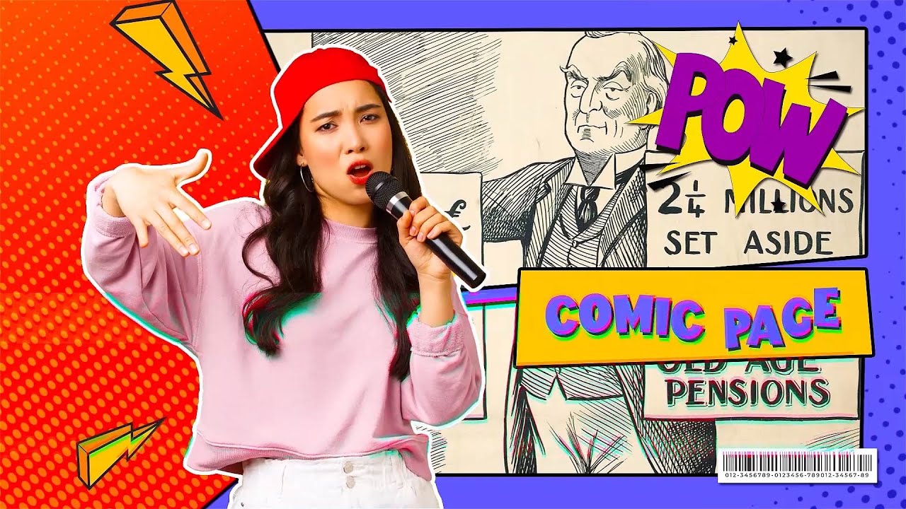 Comic Slideshow Premiere Pro Templates - YouTube