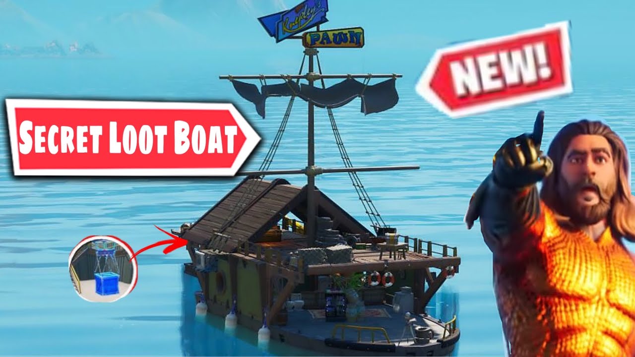 *SECRET* Loot Boat | Fortnite - YouTube