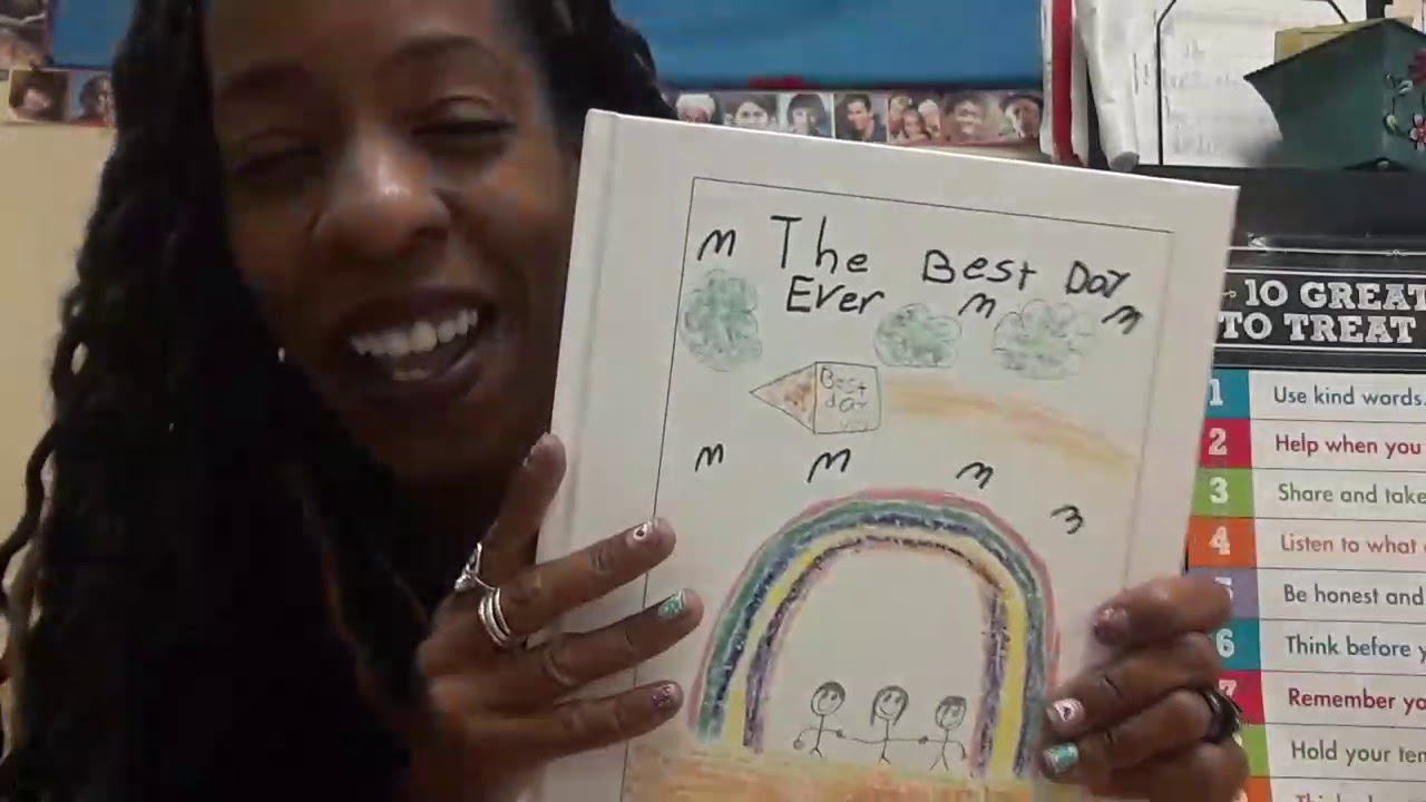 We're published authors!! Free with student treasure publishing - YouTube