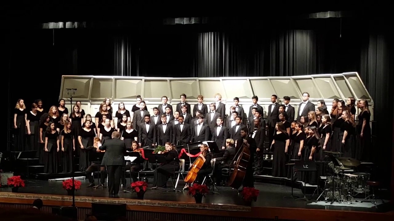 Glow by Eric Whitacre - Langham Creek HS A Cappella Choir - YouTube