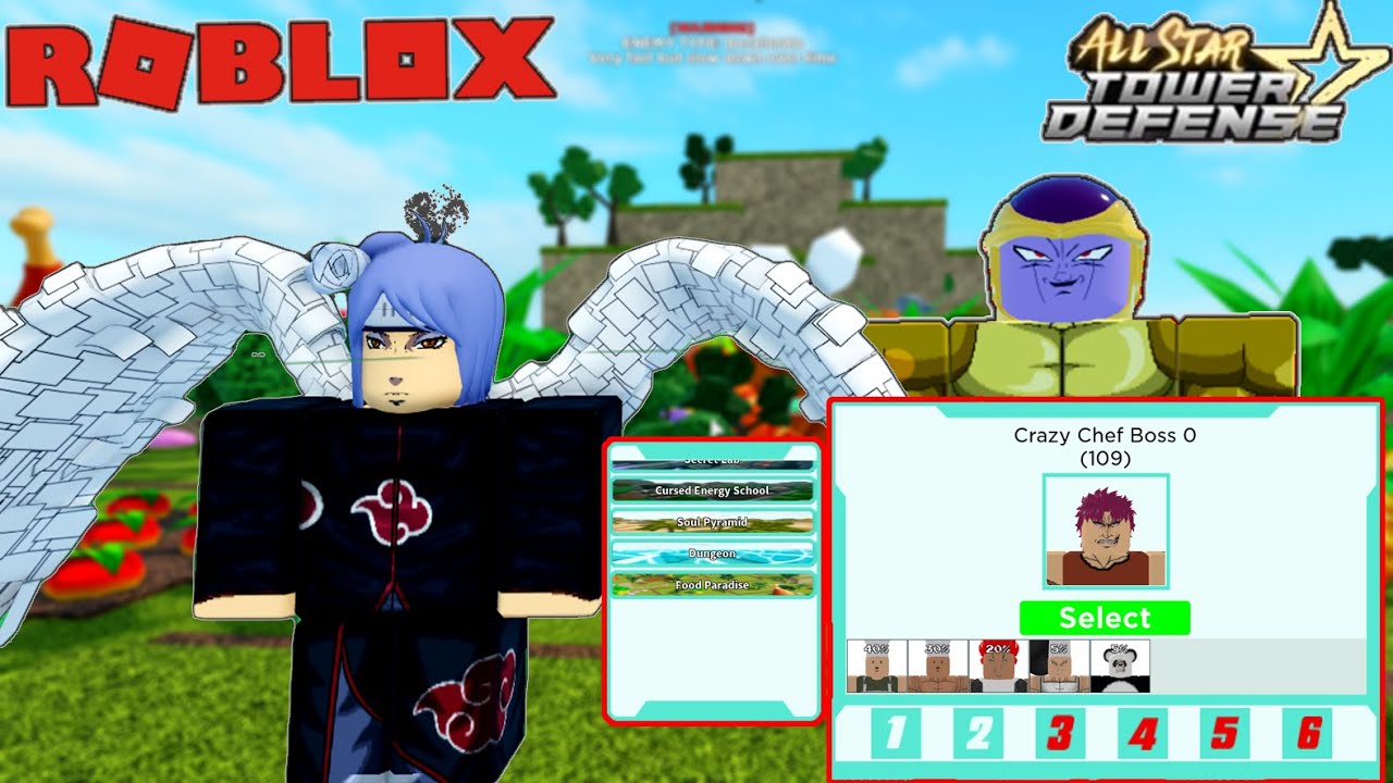 All Star Tower Defense - Cách Vượt Story Mới Food Paradise Lão Hạc Cân ...