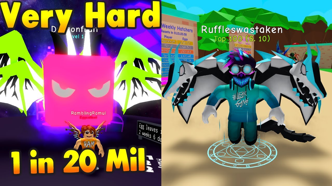 😲He Hatched the Hardest Secret Pet in Roblox Bubble Gum Simulator ...