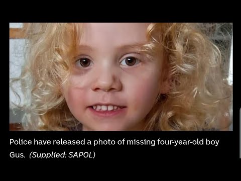 Pray for Gus 4yo missing in South #australia😥💔 Some sad news...Some weird #news #victoria # ...