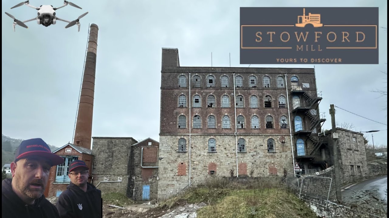 Disused 226 Year old Stowford paper mill explore, Cant believe what we ...