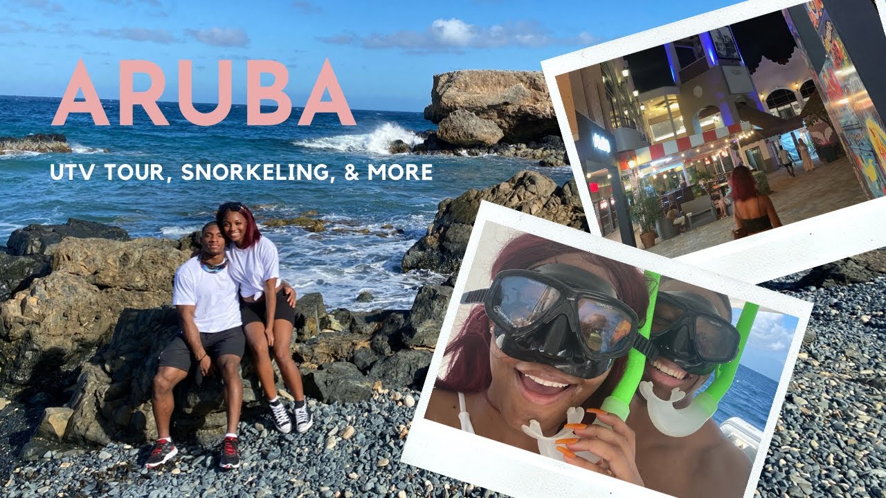 WE WENT ON AN UTV TOUR ! | Aruba vlog 🇦🇼 | cliff jumping + snorkeling ...
