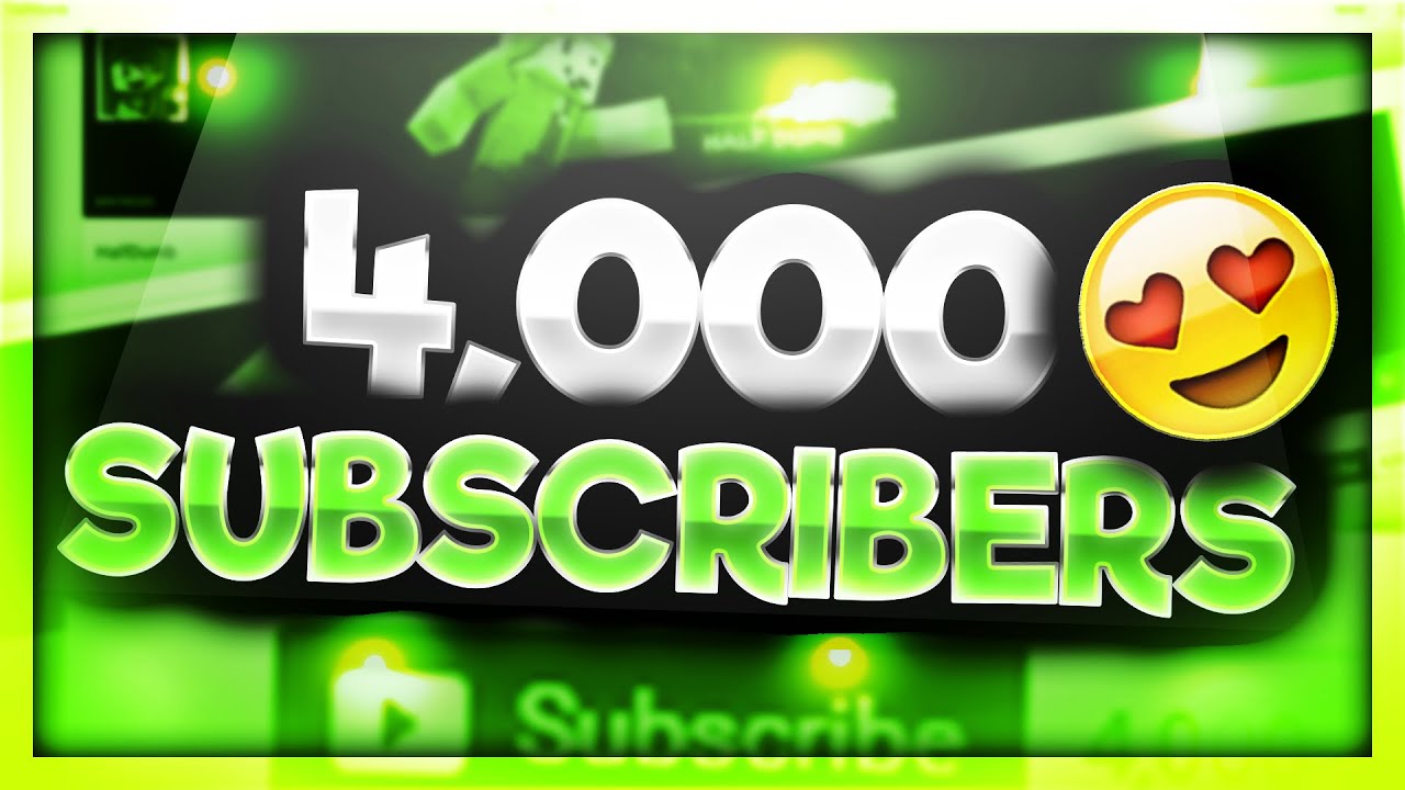 4000 Subscribers Special! - YouTube
