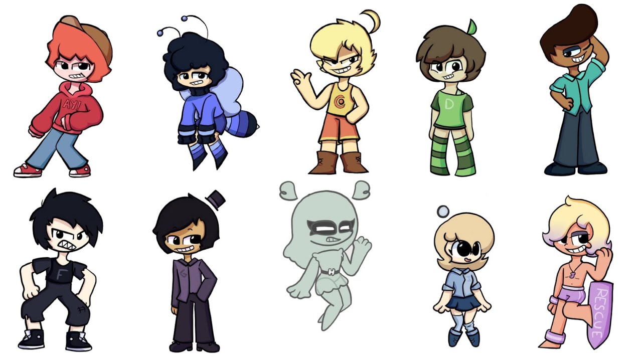 NEW art Alphabet lore so Cute - YouTube