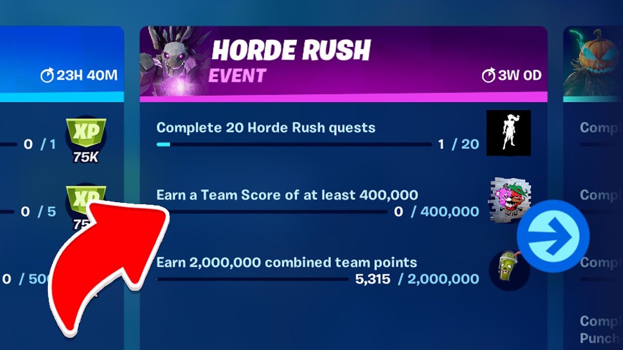 How to Complete All Horde Rush Quest - Horde Rush ltm event - YouTube