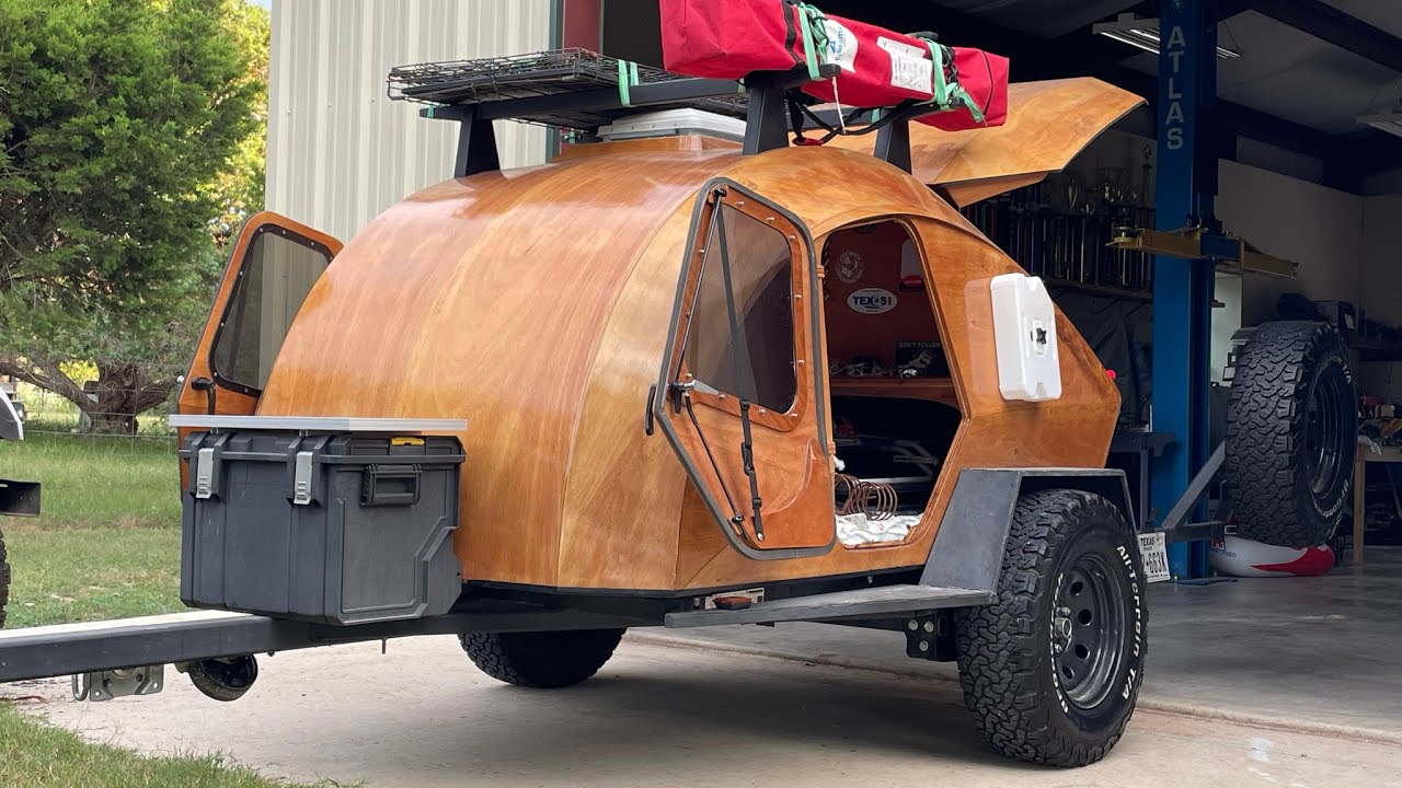 CLC Teardrop Camper - YouTube