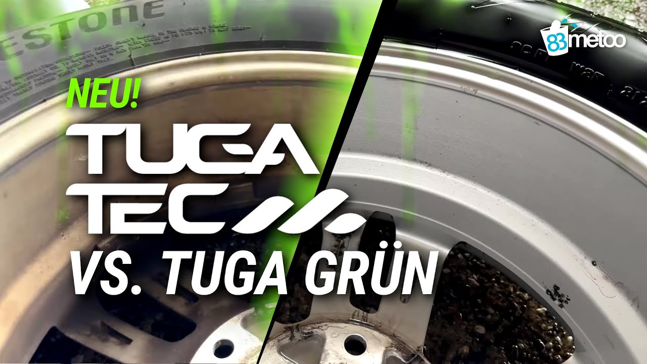 Tuga Tec Felgenreiniger vs Tuga Grün (Felgenreiniger Vergleichstest ...