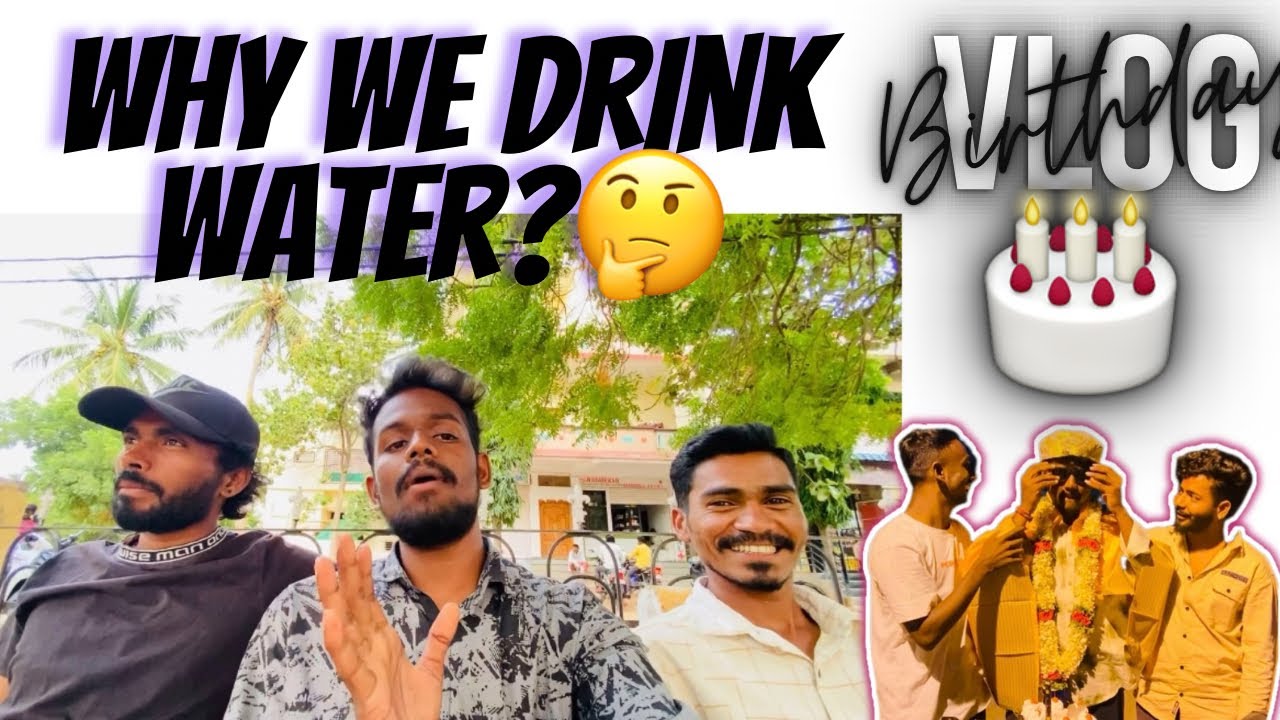 Why we drink water? 🤔| VISH M PATTAR| #kannadavlogger - YouTube
