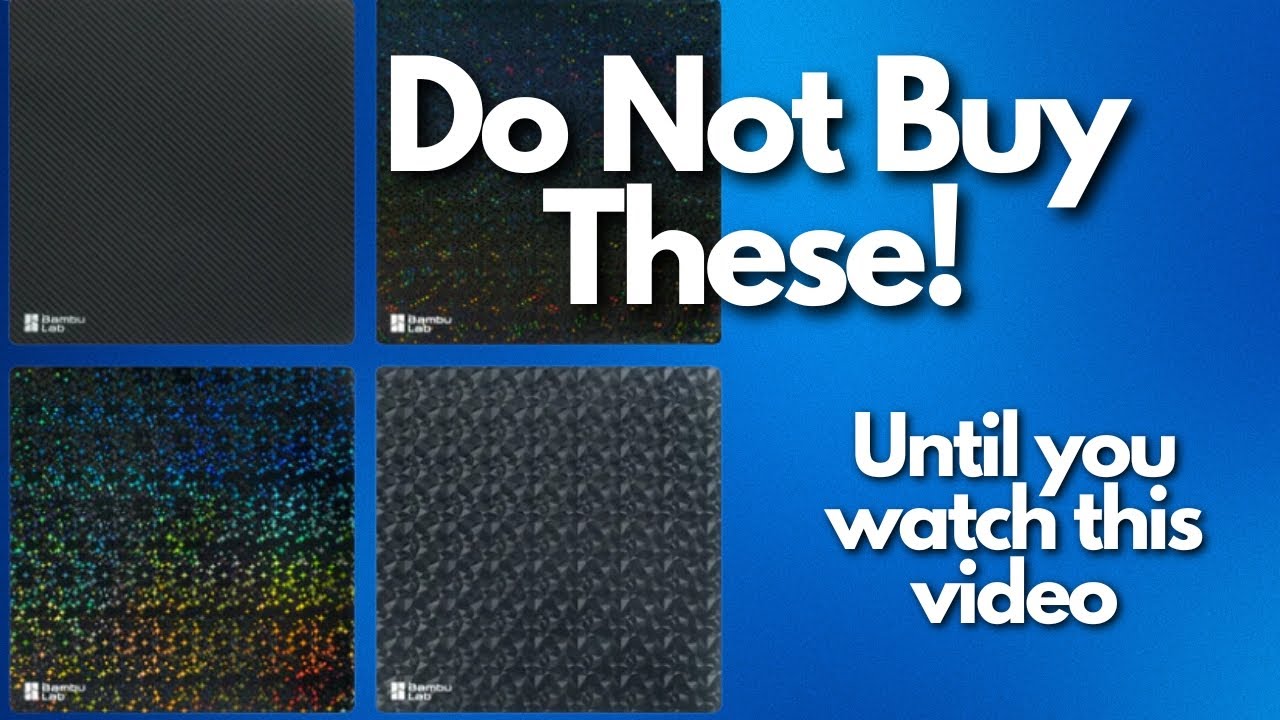 Bambu 3D Effect Sticker Review - YouTube