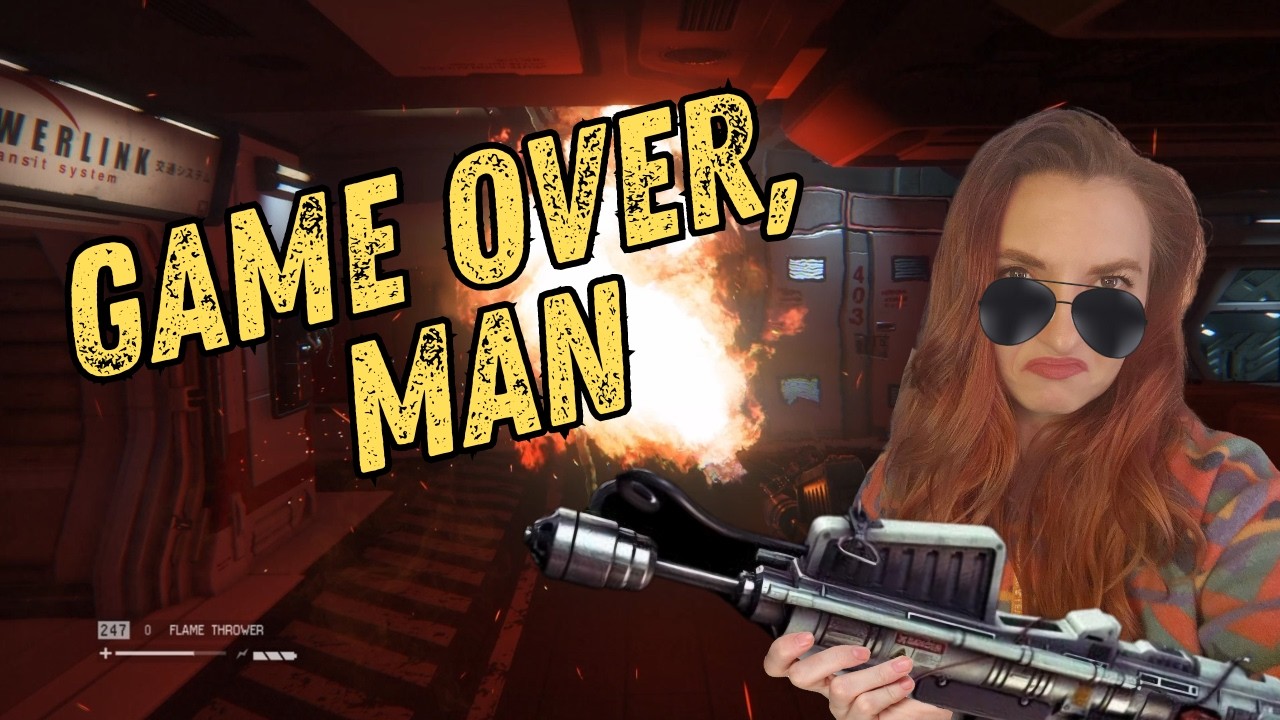 All FIRED UP on an elevator to HELL!!! - Alien Isolation Part 8! - YouTube