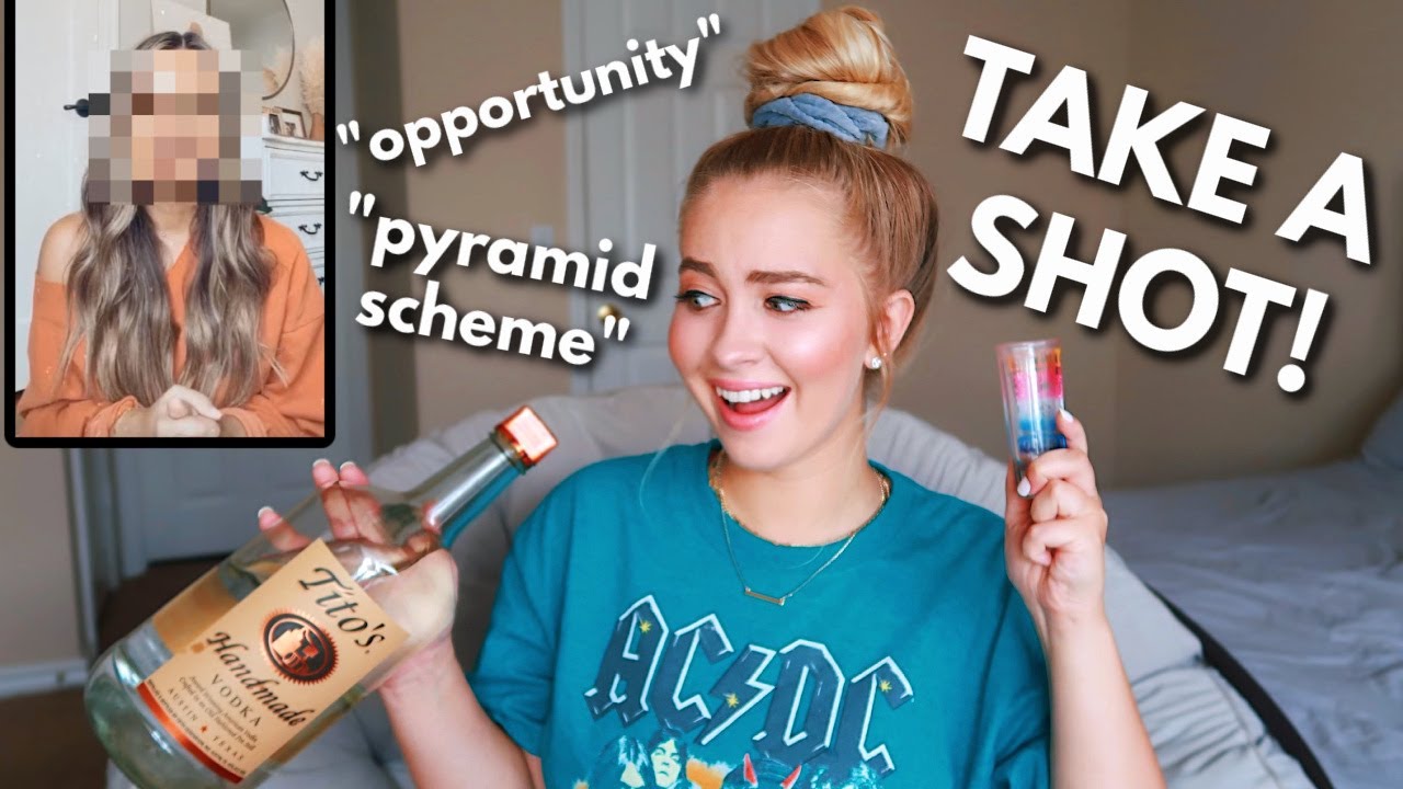 THE ULTIMATE ANTI-MLM DRINKING GAME! *cringy footage* - YouTube