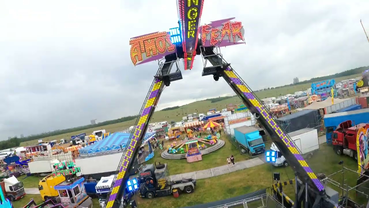 Stanley Reeves Atmos Fear | On Ride POV The Hoppings 2022 - YouTube