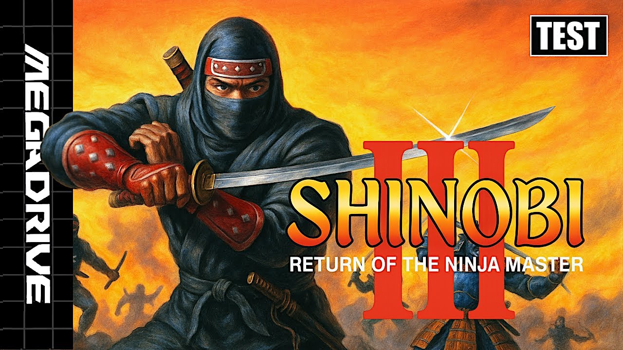Test & Play : THE SUPER SHINOBI II / SHINOBI III sur MEGA DRIVE - YouTube