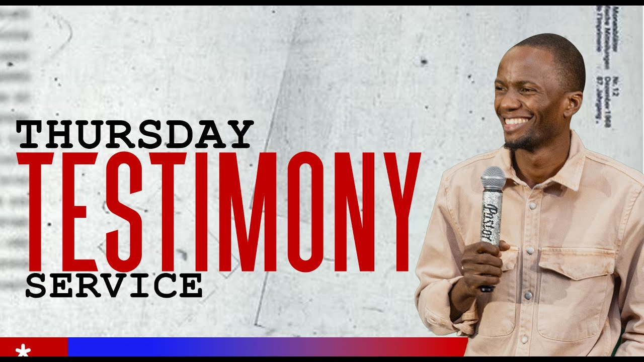 Thursday Testimony Service | Pastor Tony Osborn | 11th July 2024 - YouTube