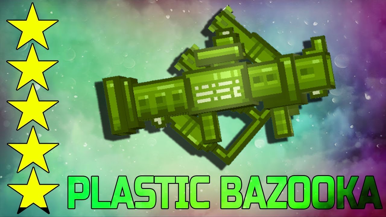 Plastic Bazooka - Pixel Gun 3D Gameplay - YouTube