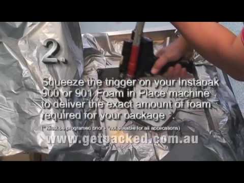 Instapak 900 and 901 Foam in Place System - YouTube