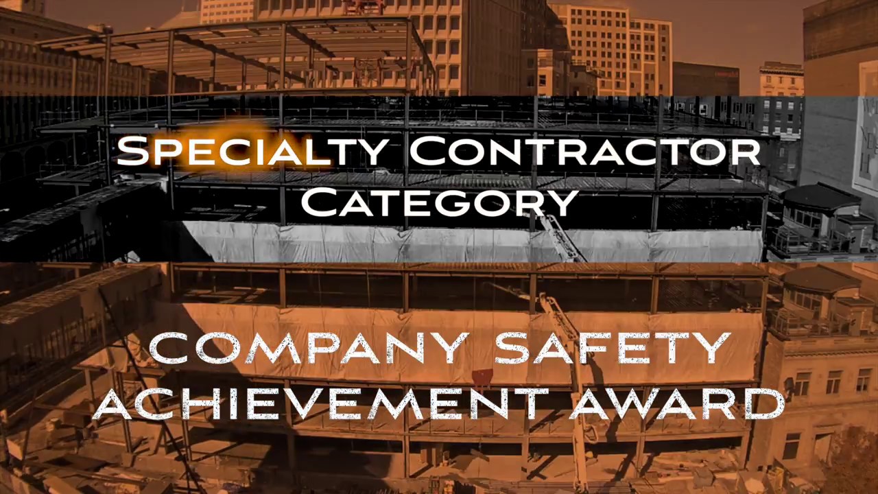 MBI Outstanding Company Safety Achievement Award - Specialty Contractor ...