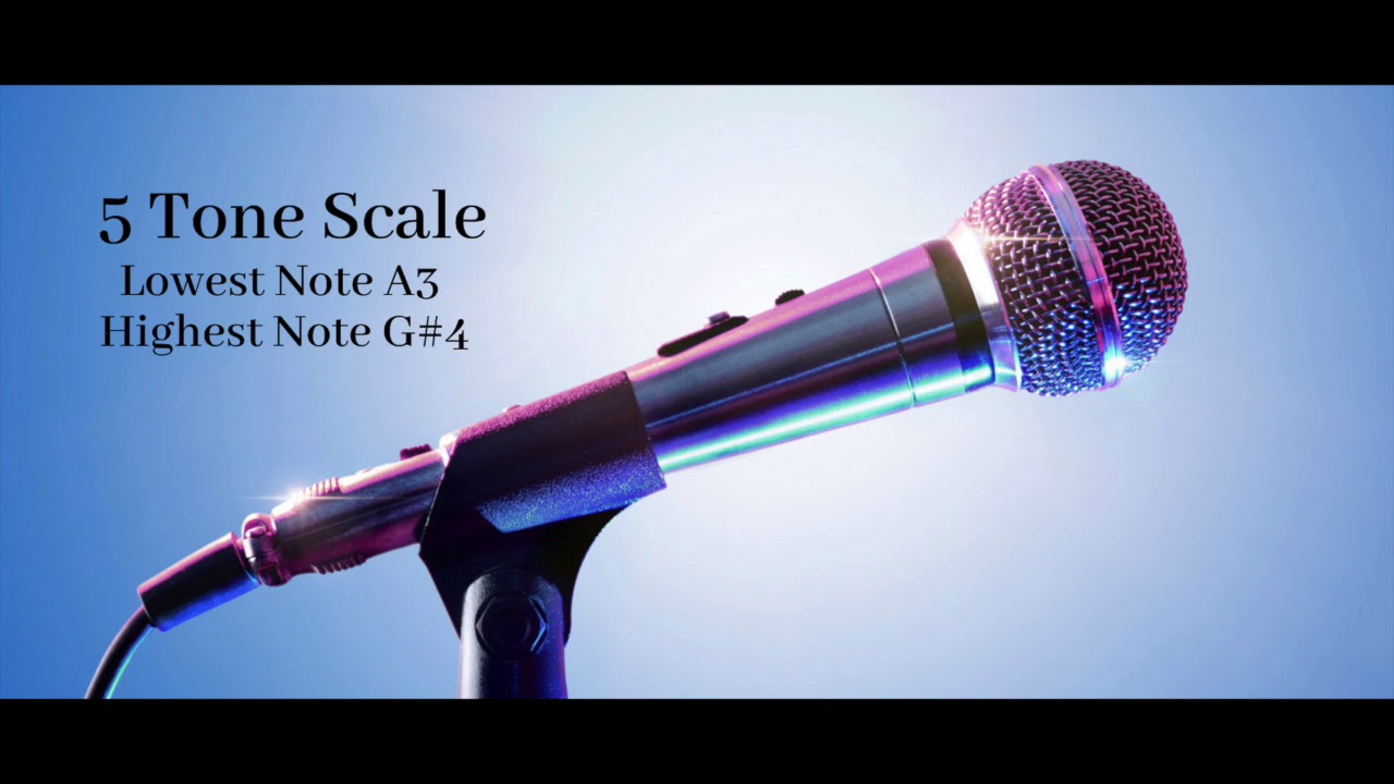 5 Tone Scale - Lowest Note A3, Highest Note G#4 - YouTube