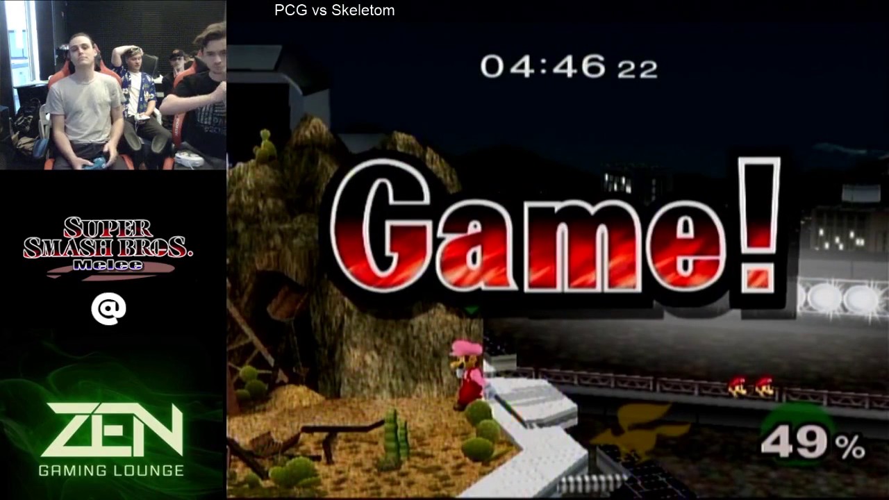 Melee @ ZenGaming 1- PCG vs Skeletom - Melee Singles: Bracket - YouTube