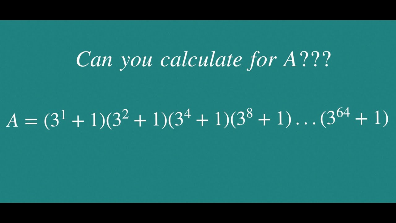 Exponential expression, simplification expression - YouTube