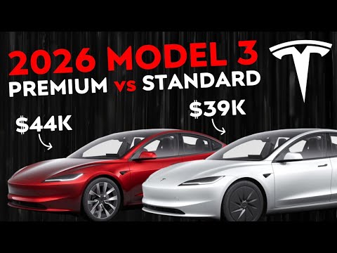2026 Tesla Model 3: Premium vs Standard | Don't Make a Mistake!