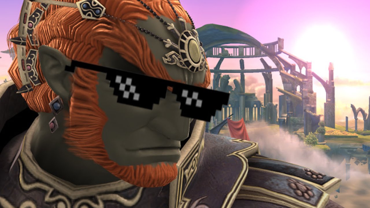 Super Smash Bros. Wii U - Old ass man Ganon plays no games - YouTube