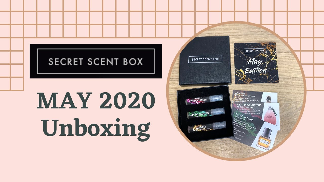 Secret Scent Box Review May 2020 | Designer Fragrance Subscription Box ...