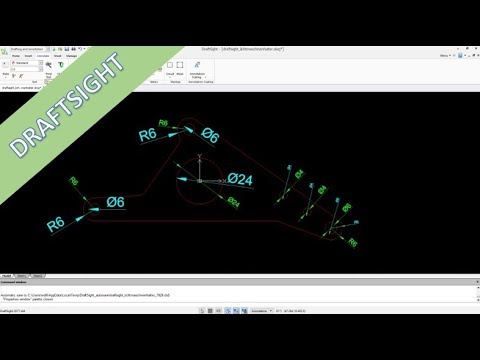 Annotative Dimensions & Scale - Draftsight 2017 Training - YouTube