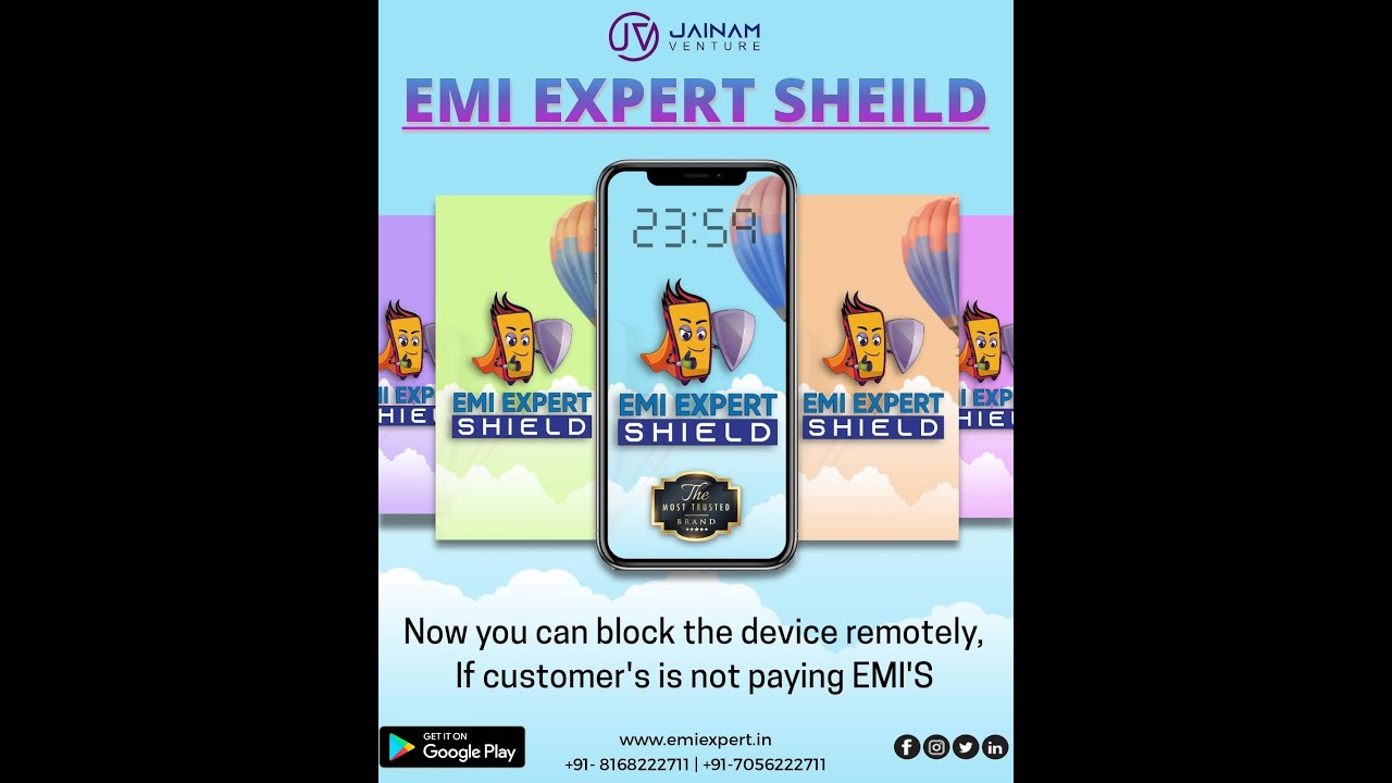 EMI EXPERT SHIELD 3.0 Offline Lock/Unlock Process -EMI Locker| Mobile ...