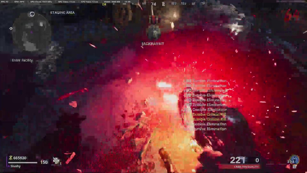 MODDED COLD WAR ZOMBIES AFK ROUND BOOSTING TILL GAME CRASHES - YouTube