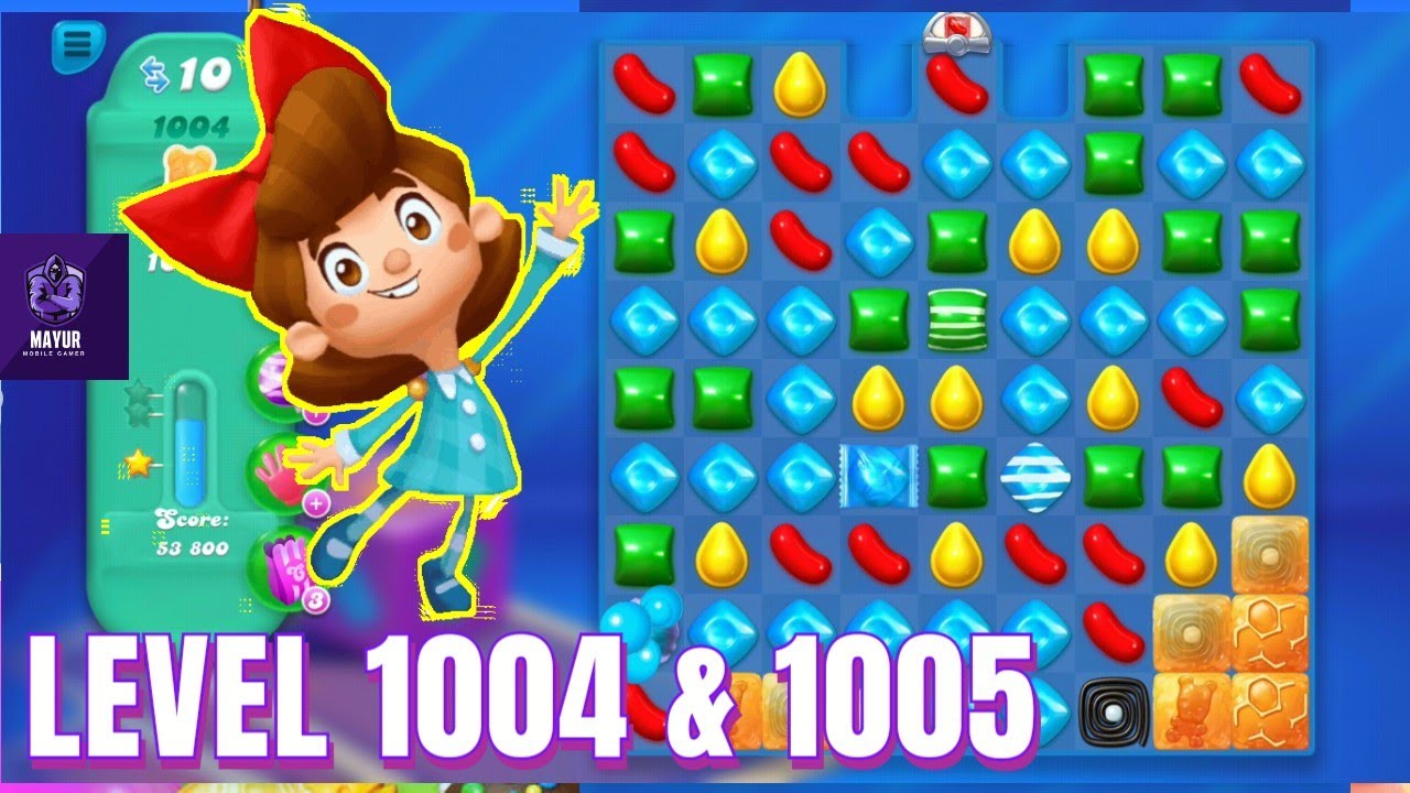 Candy Crush Soda Saga Level 1004 & 1005 || 3 Stars 🌟🌟🌟 - YouTube