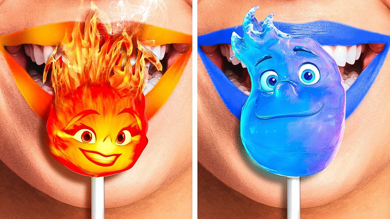 ELEMENTAL IN REAL LIFE! Adopted Four Elements | Fire, Water, Earth ...