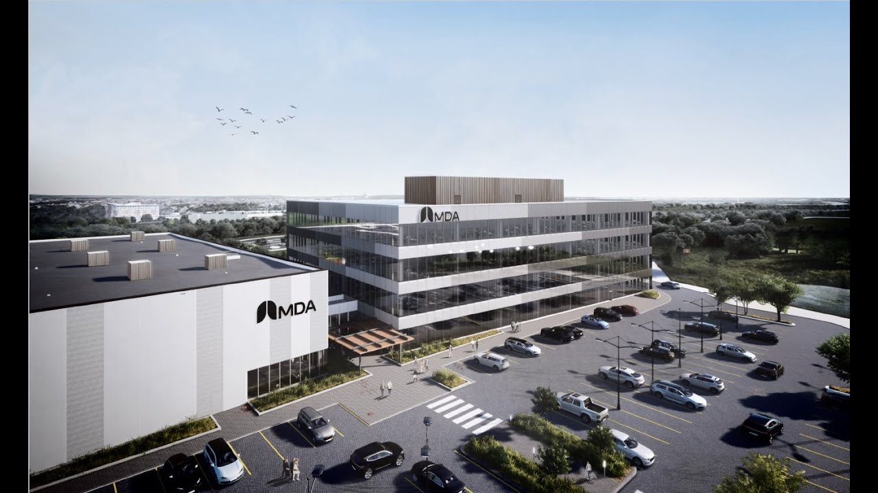MDA Unveils New Global HQ / Nouveau siège social de MDA - YouTube