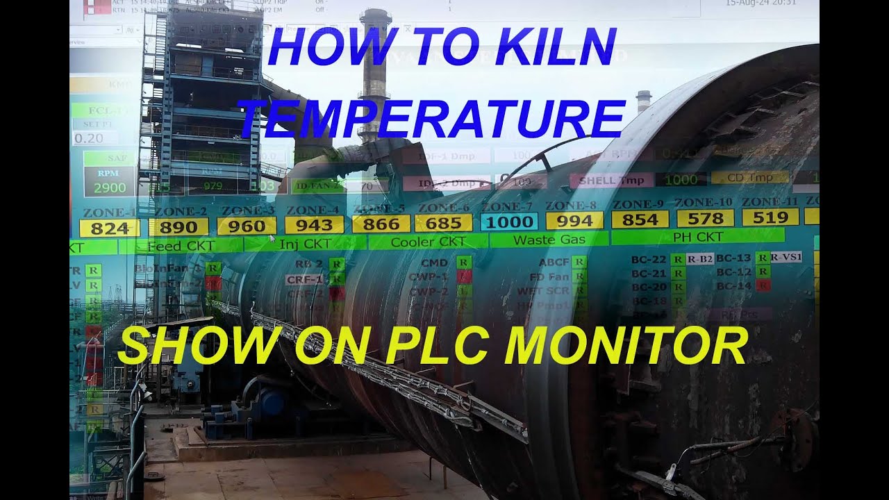 HOW TO DISPLAY DRI KILN TEMP. ON PLC MONITOR - YouTube