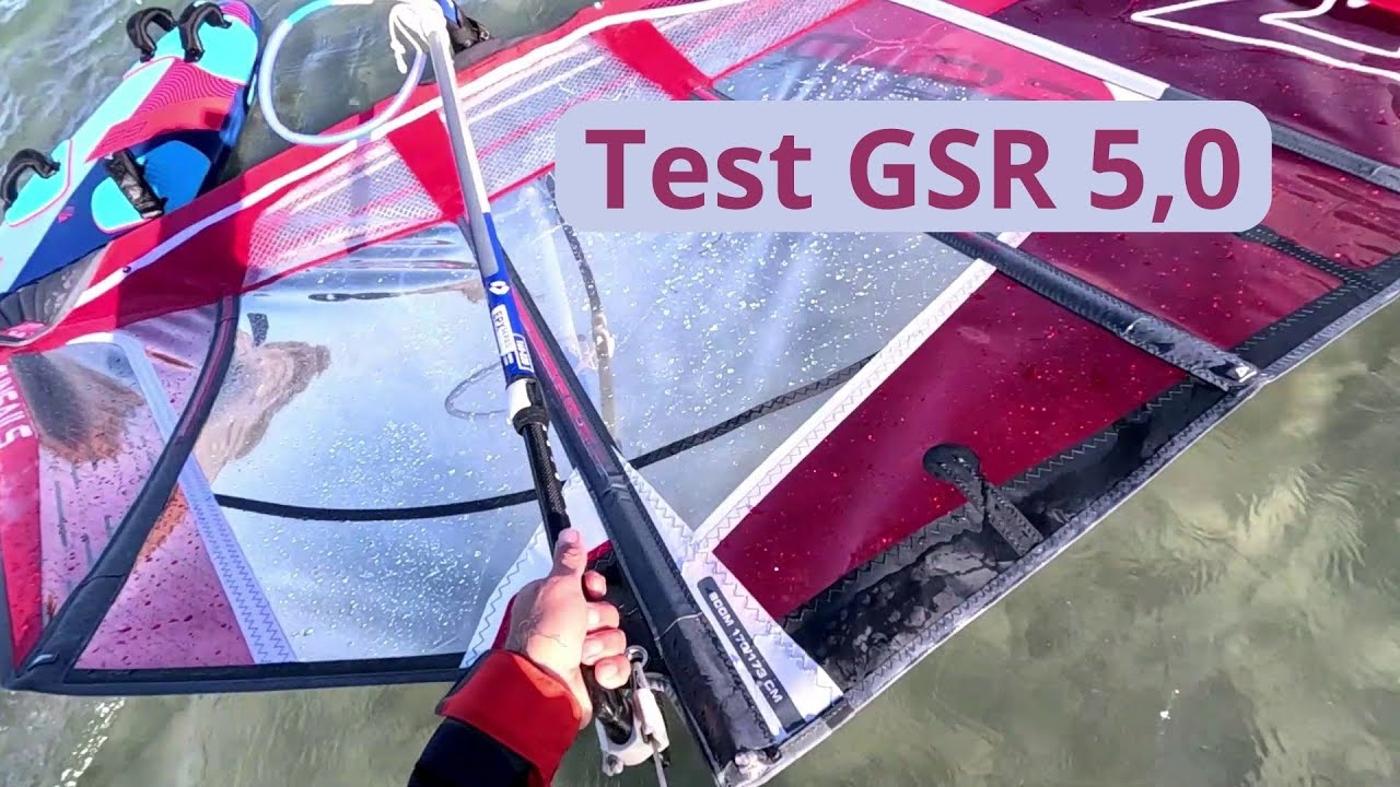 1st Test Gunsail GSR 5,0 m - YouTube
