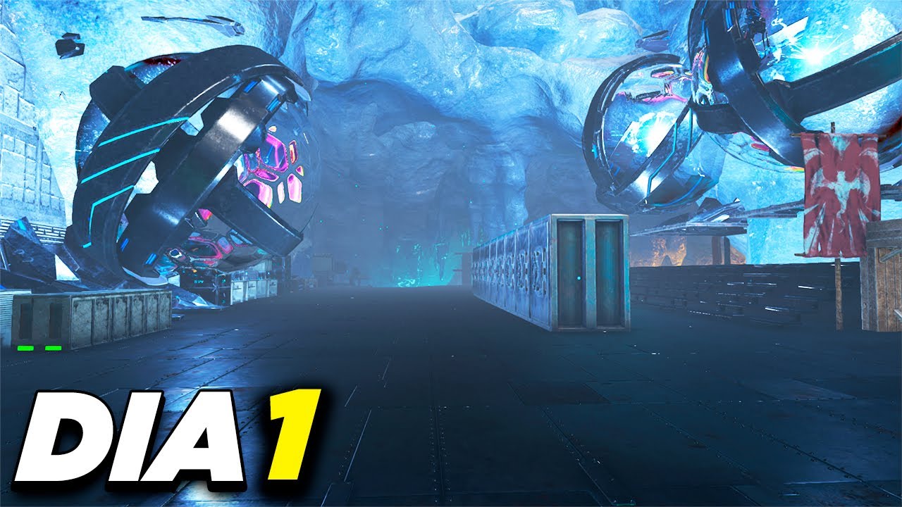 Asi CONSEGUIMOS el MEJOR SPOT de TODO ARK en el DIA 1 ARK PVP - YouTube