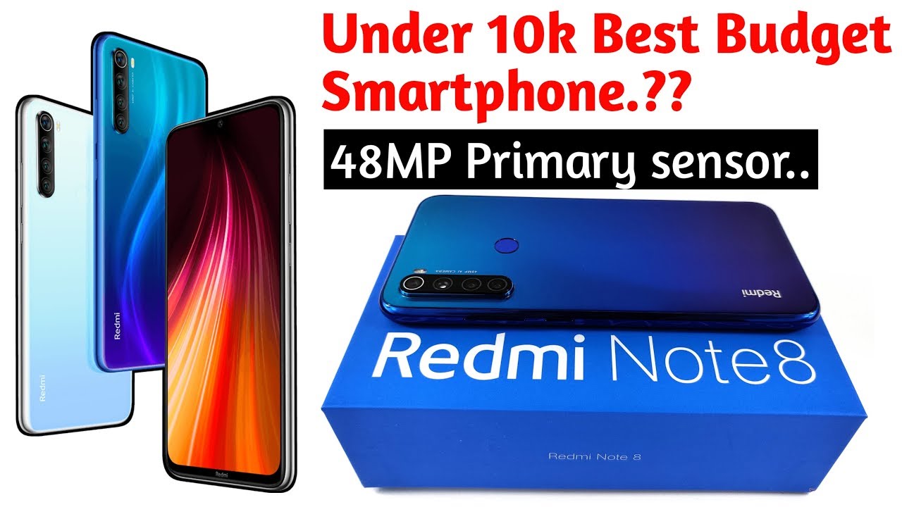 Redmi Note 8 Unboxing | best smartphone under 10k | Redmi Note 8 Review ...