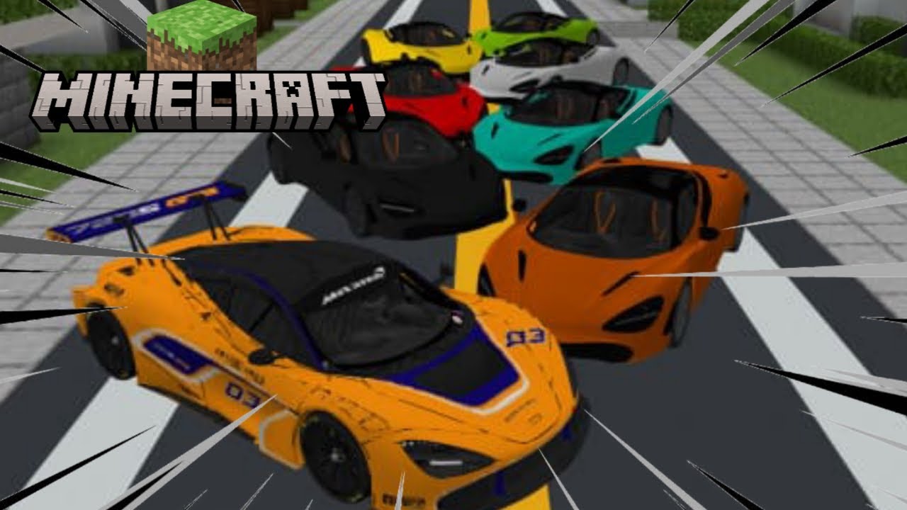 Mod Minecraft Pe 1.20 Supercars !! - YouTube