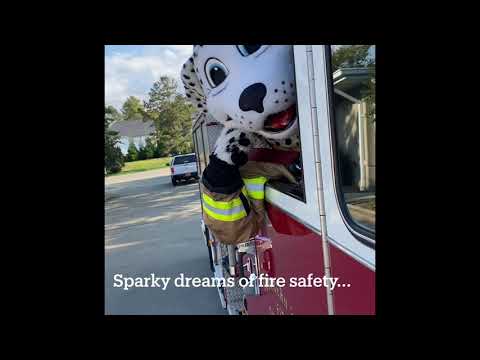 Sparky Dreams Of Fire Safety...